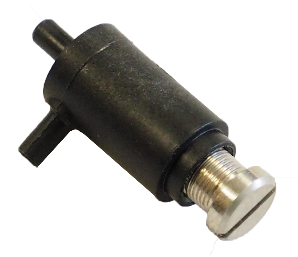 Miniature Inline Needle Valve, Nylon|F-2822-40-SS-E Miniature Inline Needle Valve, Nylon|F-2822-40-SS-E